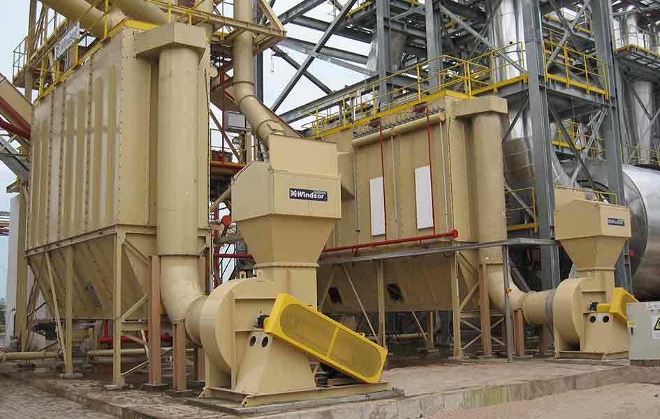 Baghouse dust collectors, standard or custom design - Windsor