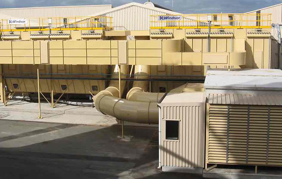 Baghouse dust collectors, standard or custom design - Windsor