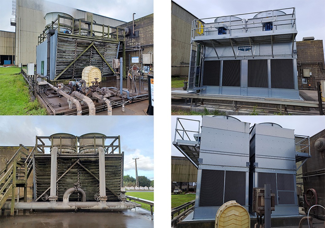 Industrial Cooling towers with thermal ice storage - Windsor